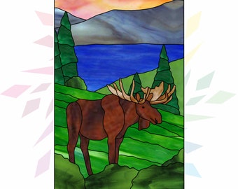 Stained Glass Pattern - Etsy