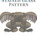 Gargoyle Pattern for Stained Glass - Etsy