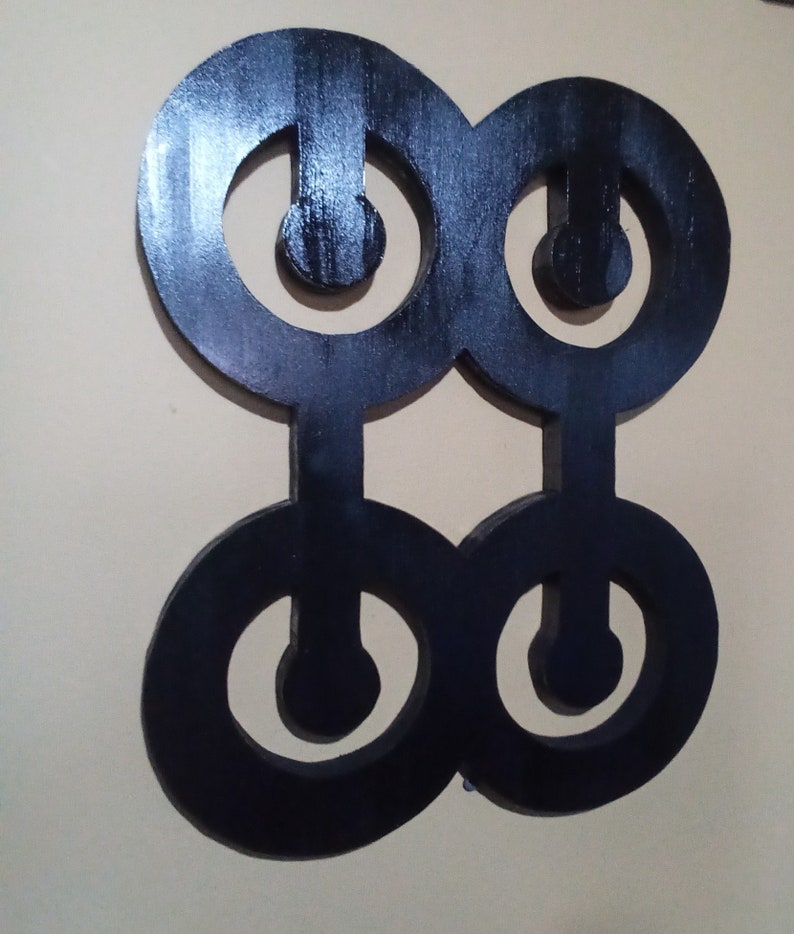 Adinkra Wall Art Commitment and Marriage Me Ware Wo - Etsy