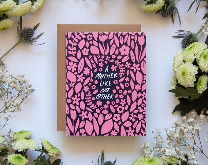 Mother Like No Other - Mother's Day Card - Etsy