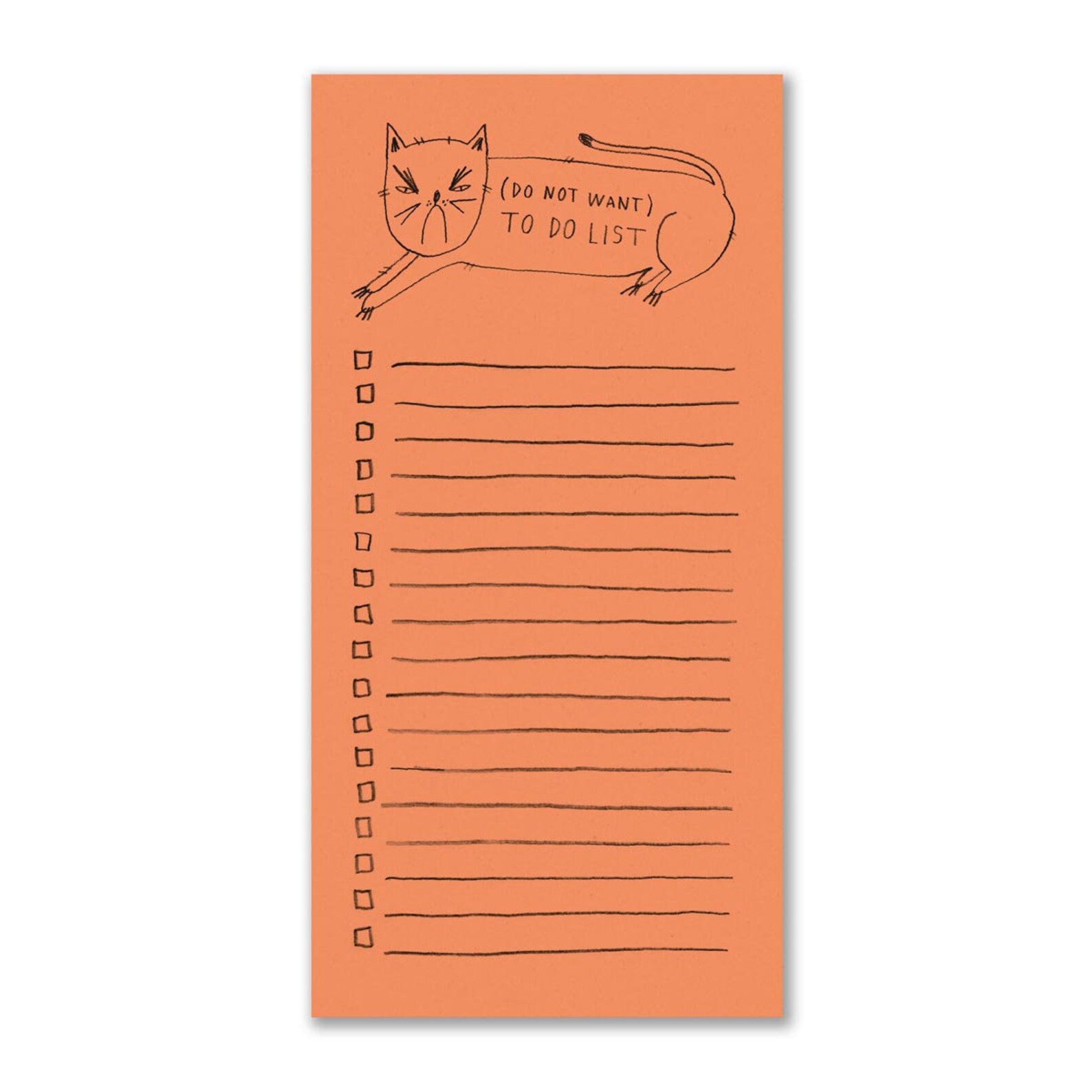Do Not Want to Do List - Notepad - Etsy
