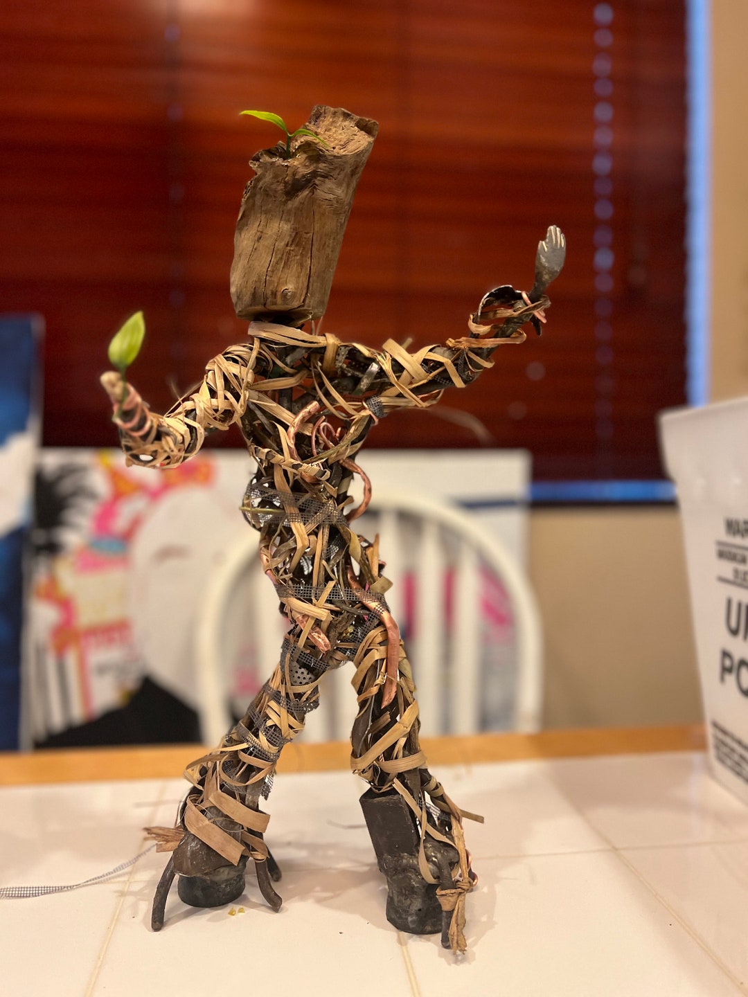 Custom Groot Guardians of the Galaxy Art Handmade Metal Sculpture - Etsy