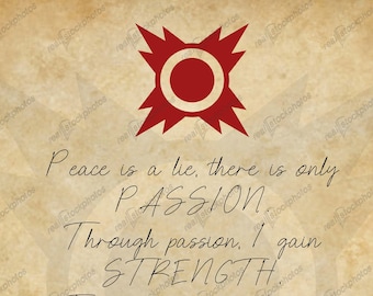 Jedi Code Digital Print Download, Star Wars to Print, Jedi to Print ...