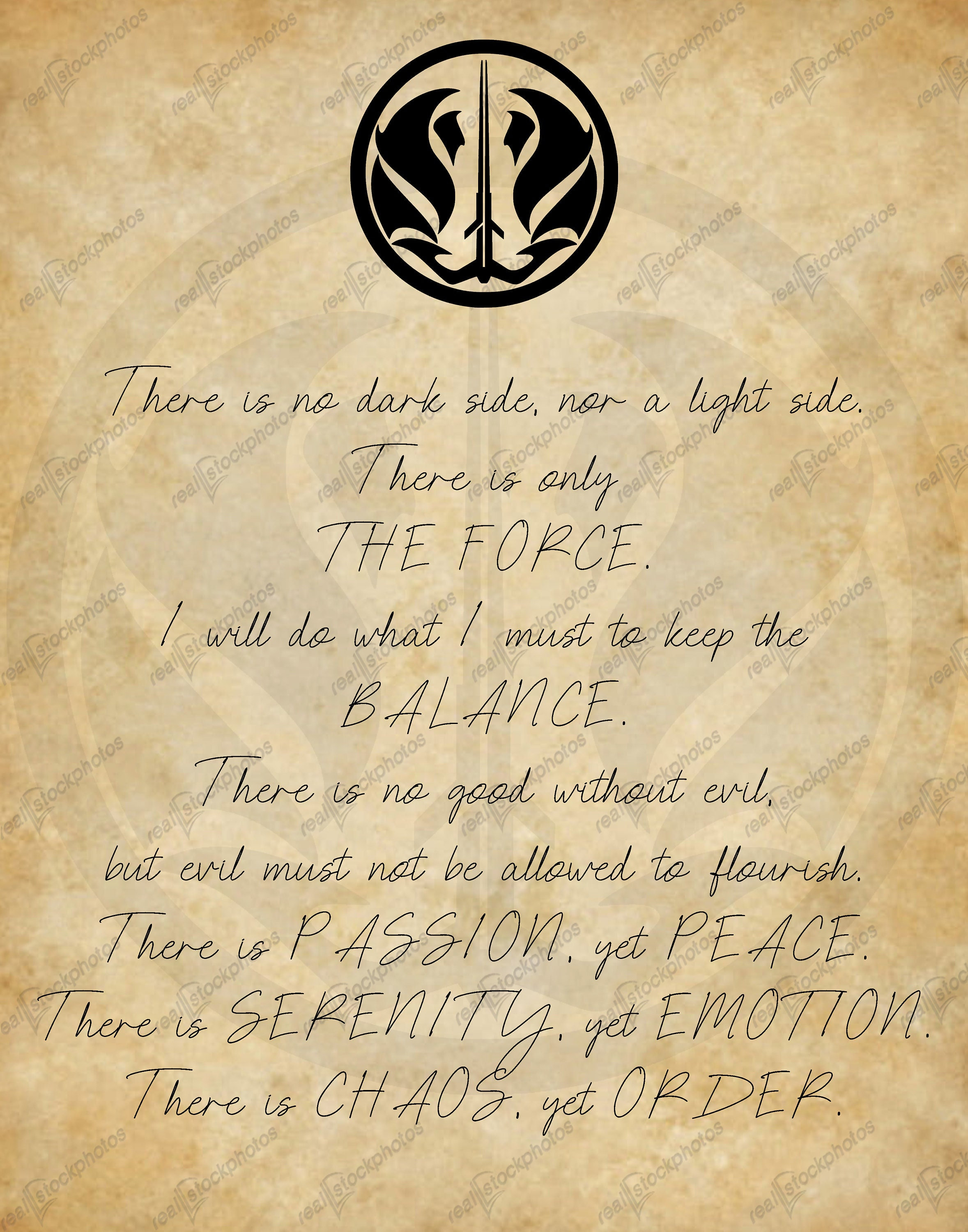 Jedi Code In Aurebesh