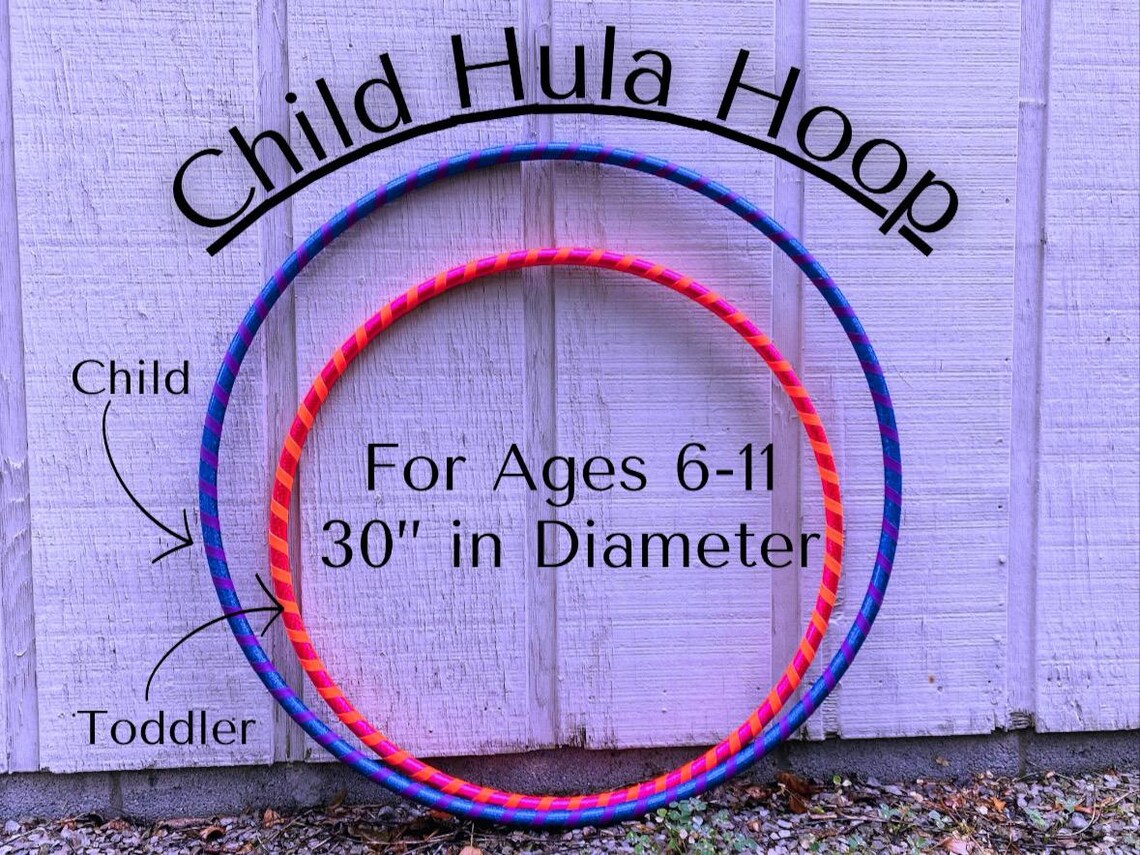 Ready2ship // Kid/child Hula Hoop, Ages 6-10 // 30" ID - Etsy