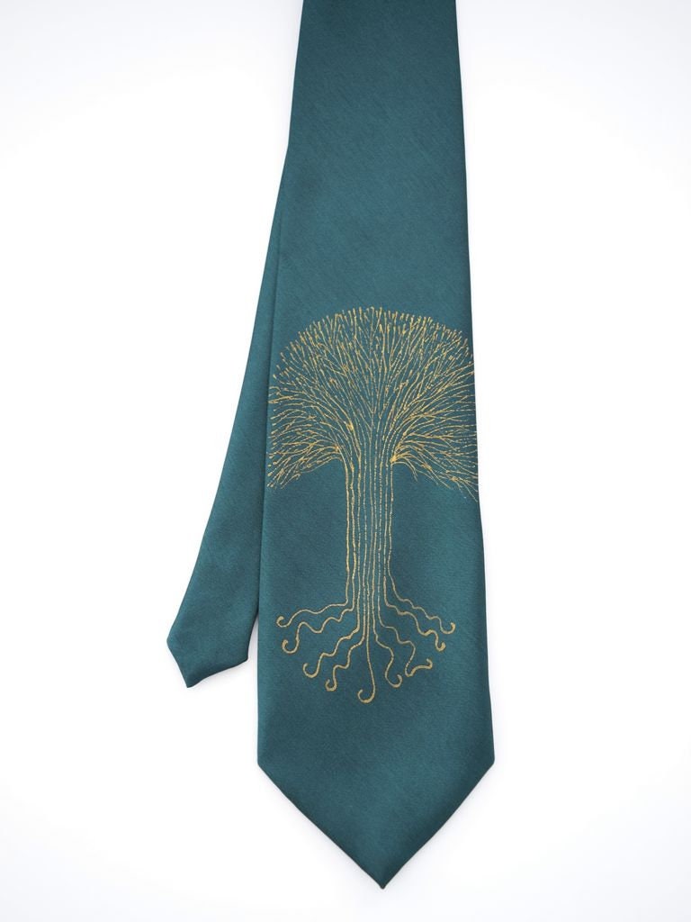 Green Gold Tree Tie Lotr Tree Tie - Etsy