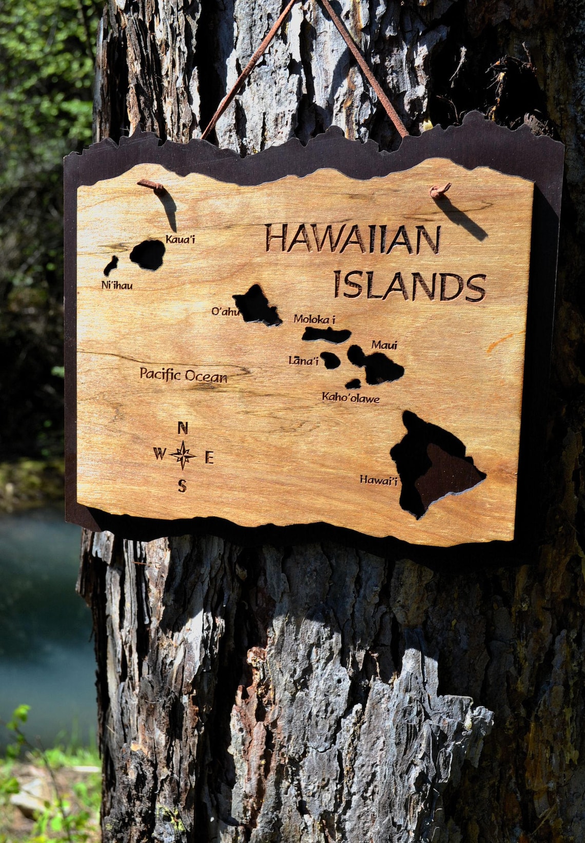 Petite Wood Maps & Signs - Etsy