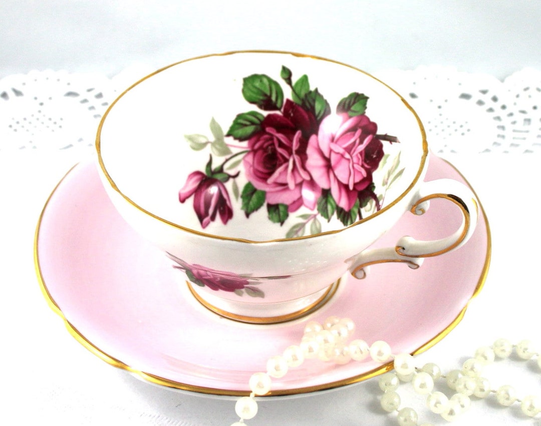 Stanley Hand Painted Gorgeous Duo, Colorful Roses on White Background ...