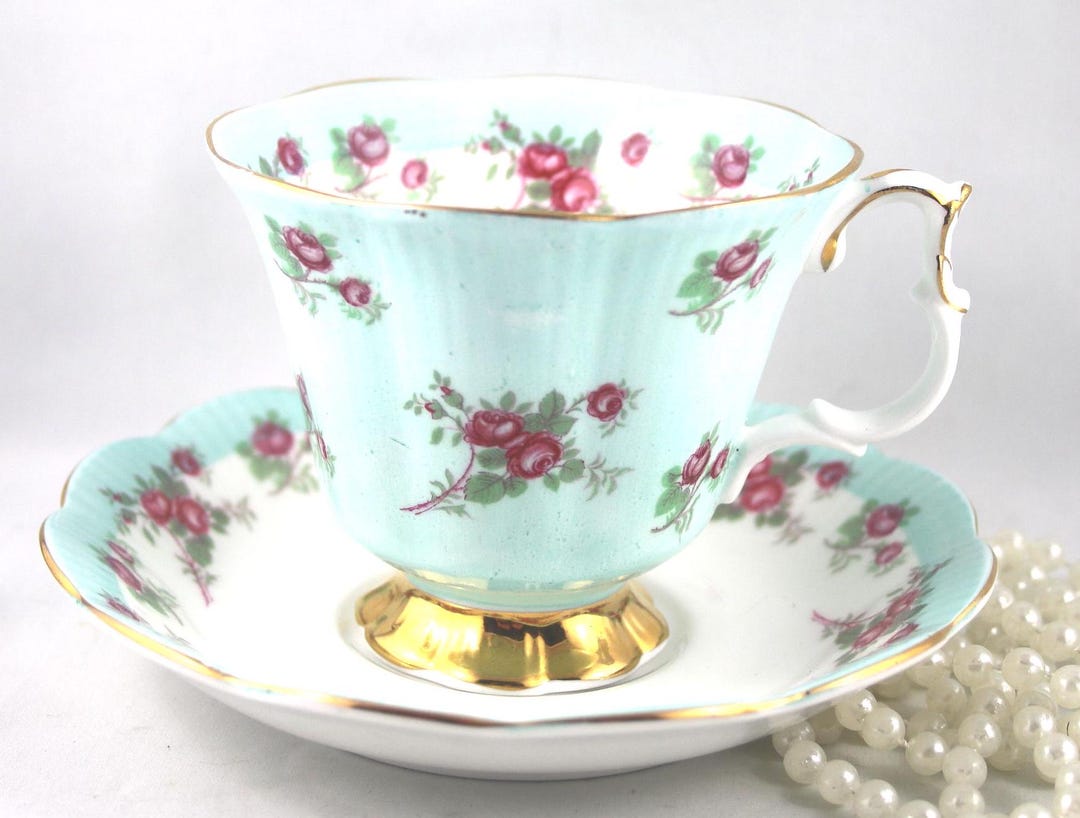 Royal Albert Lovely Delicate Floral Duo, Symphony Series, Rosebud ...