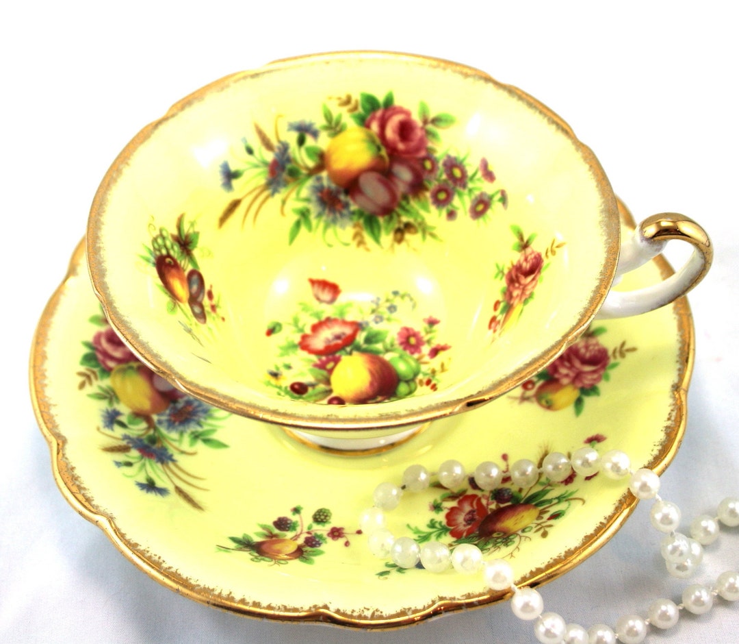 E.B Foley Beautiful Fruit Orchards Duo, Colorful Fruit Accent on Crisp ...