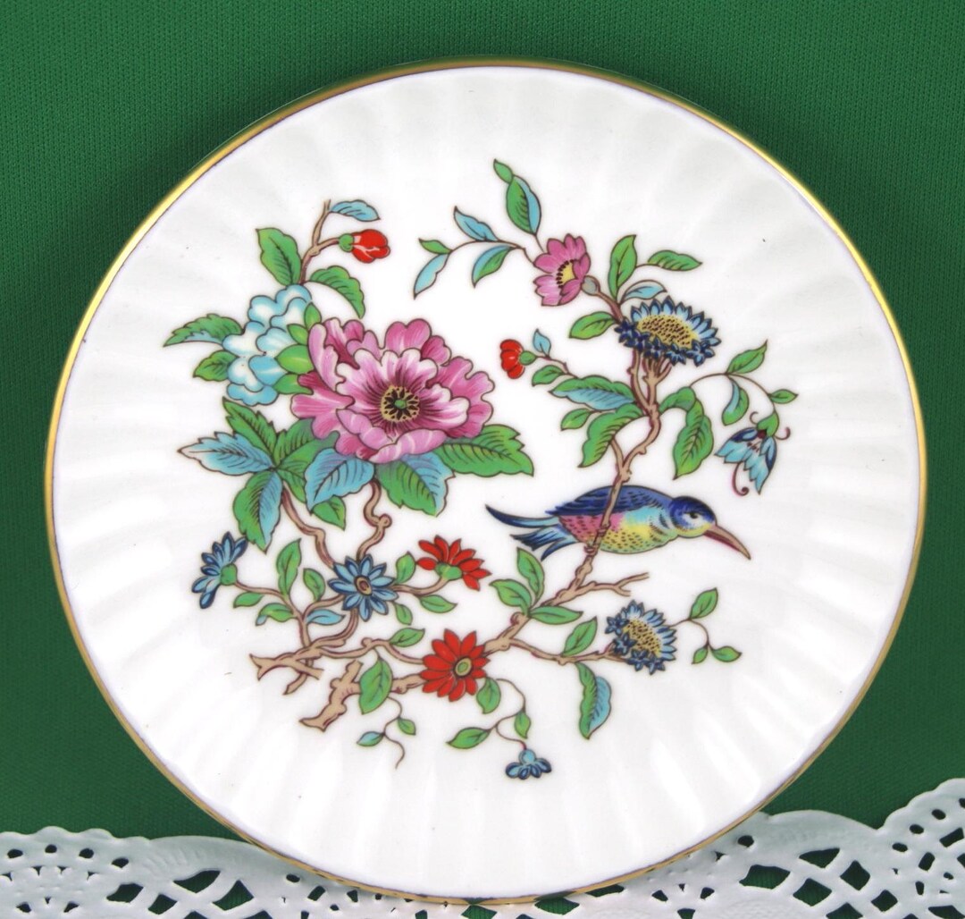 Aynsley 3 Beautiful Small Side Plates, Pembroke Pattern, Bone English ...