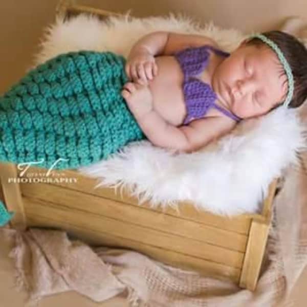 Newborn Mermaid Outfit - Etsy