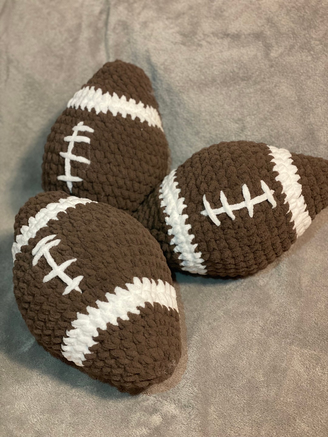 Crochet Plush Football - Etsy
