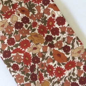 Liberty Print Men's Necktie Made in Poppy & Daisy ~ Floral Necktie in ...