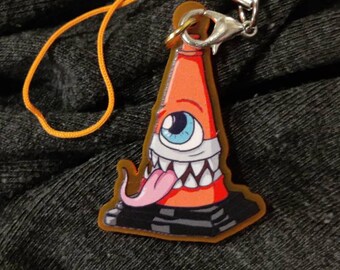 Traffic Cone Charm | Etsy