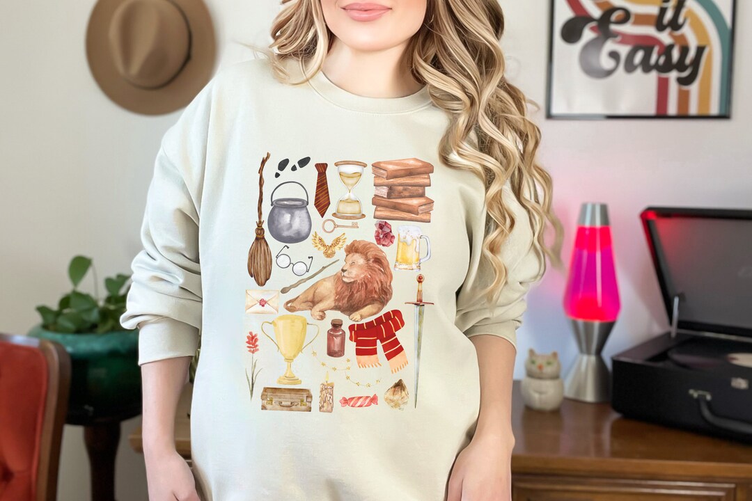 Brave & Daring Magic Lion Symbol Unisex Heavy Blend Crewneck Sweatshirt ...