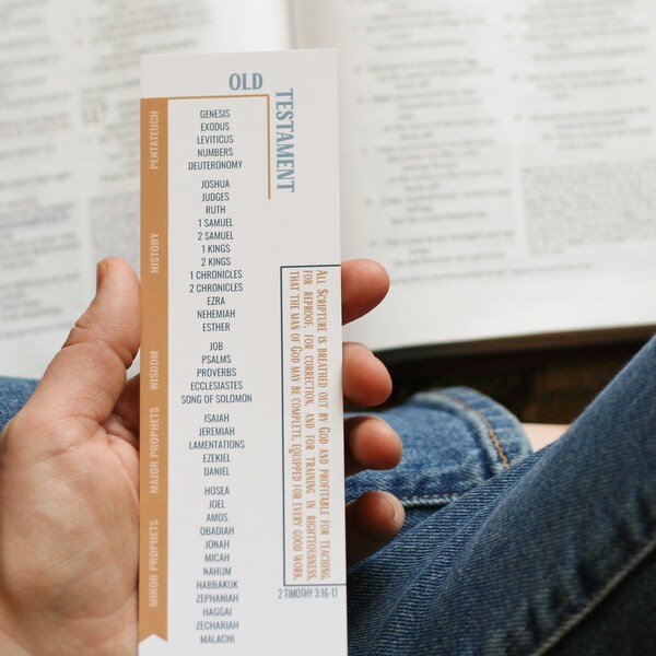Bible Bookmark - Etsy