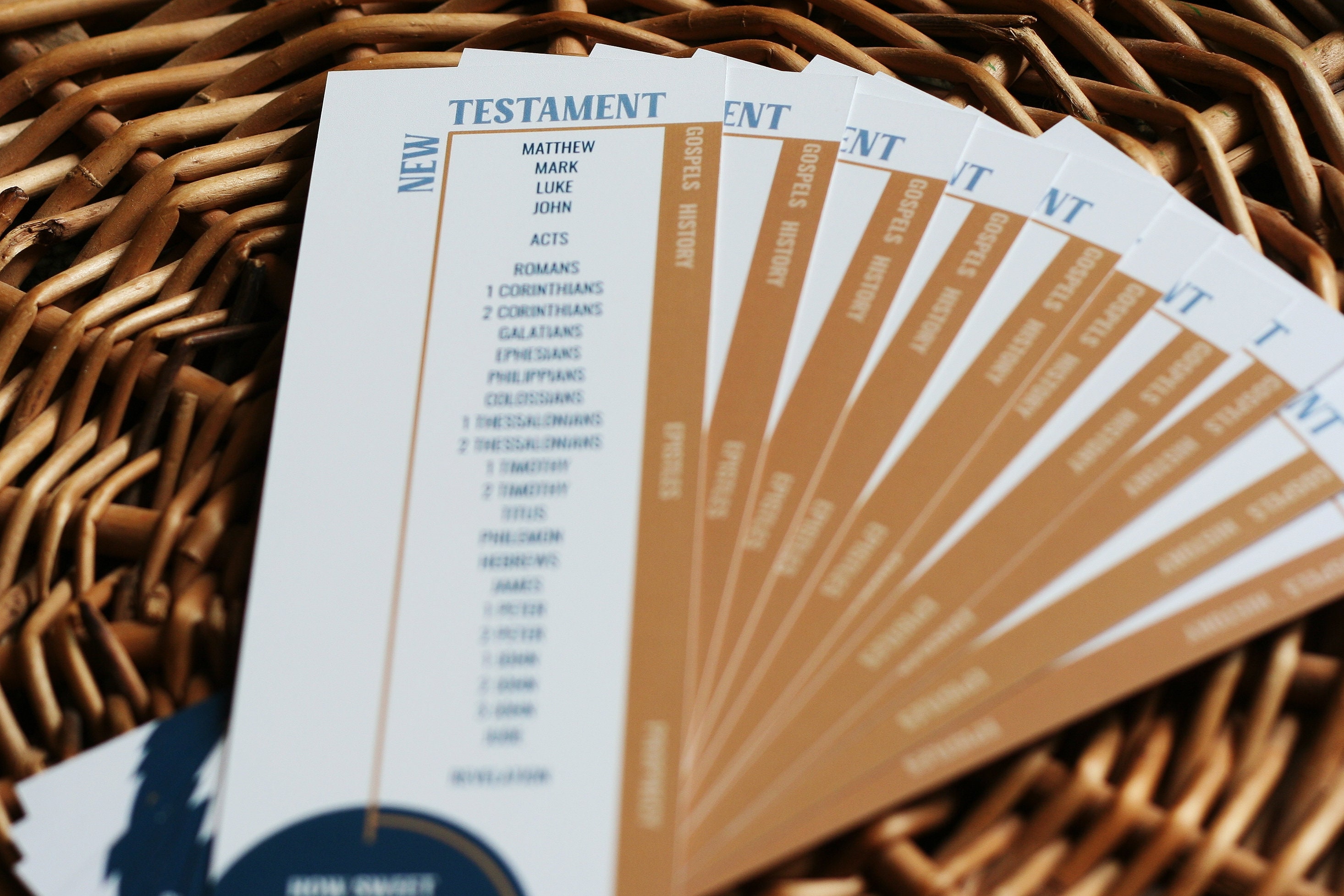 Books of the Bible Bookmark Bundle, Set of 10, Scripture Bookmark, Old ...