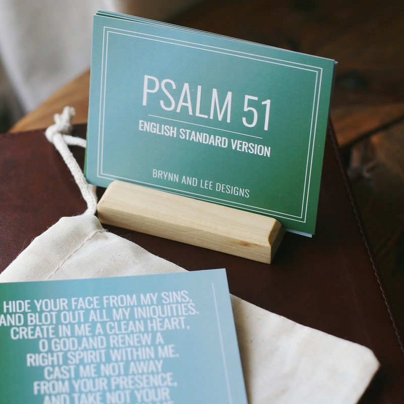 Psalm 51 - Etsy