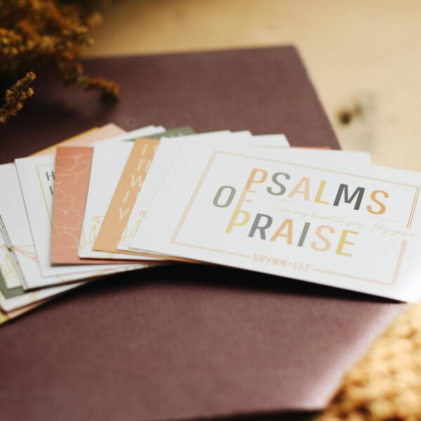 Scripture Memory Cards - Etsy