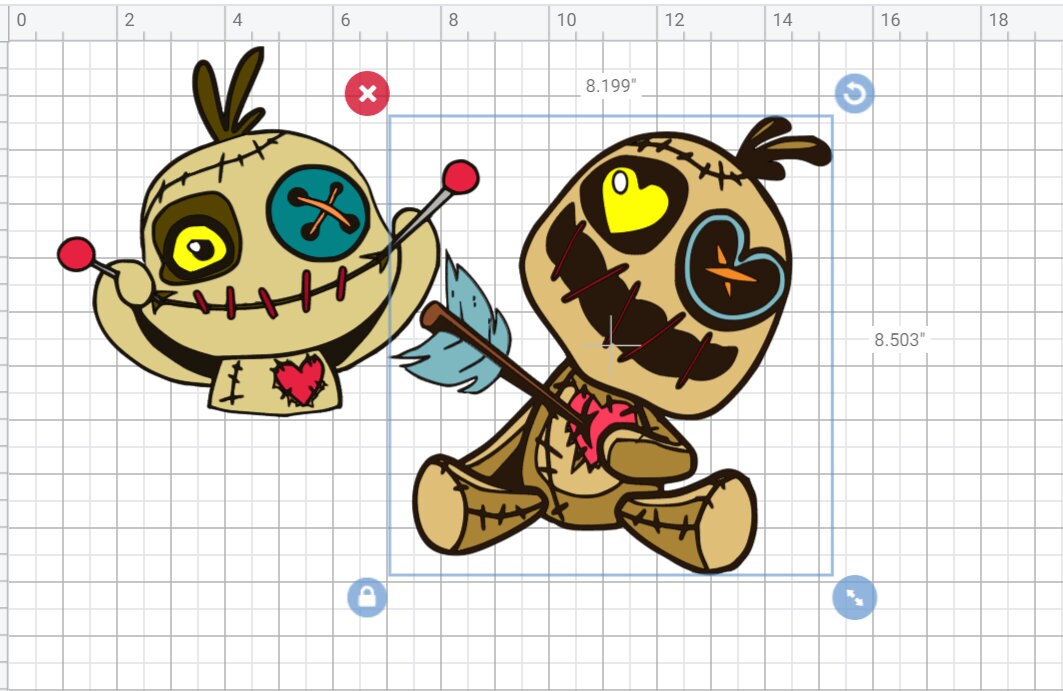 Voodoo Doll SVG Set - Etsy
