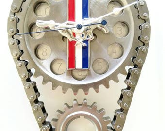 Ford Mustang Wall Clock - Etsy