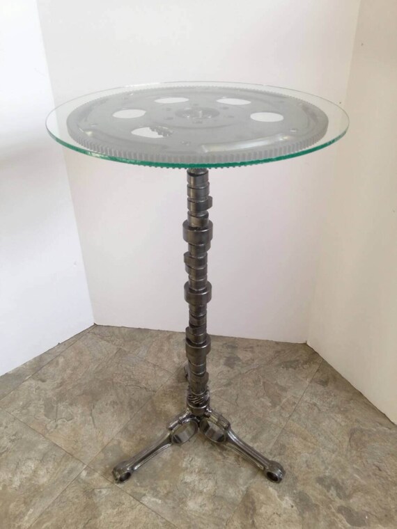 Flywheel Camshaft End Table Steel Car Part Furniture - Etsy