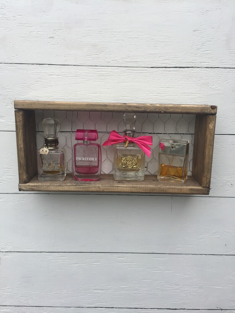 Chicken Wire Shelf , Rustic Shelf, Modern Farmhouse Decor, Coastal ...