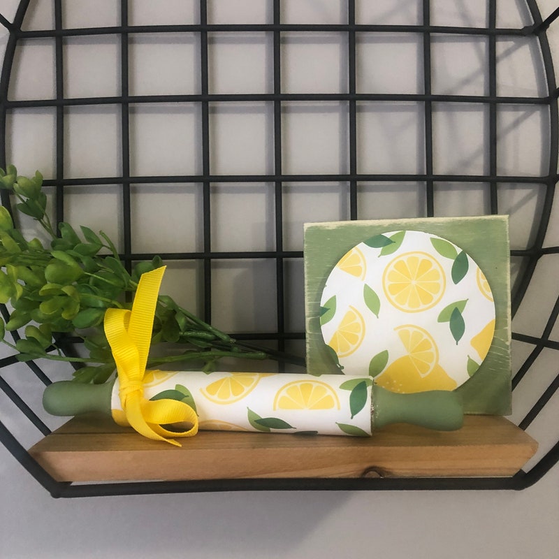 Lemon Mini Rolling Pin - Etsy
