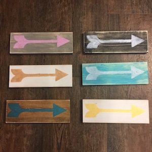 Wooden Arrow, Wall Decor, Rustic Sign - Etsy