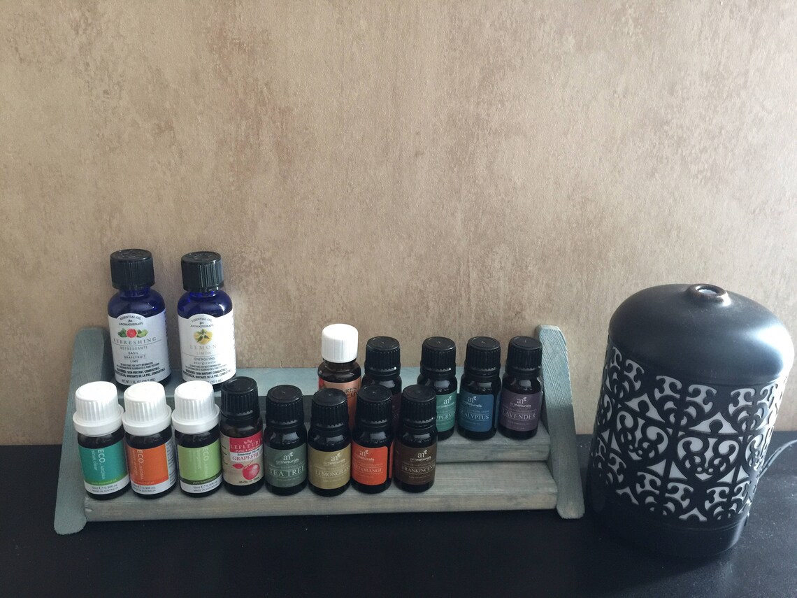 Essential Oils Display Rack Holds up to 33 Bottles Great for - Etsy