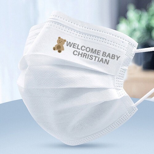 Disposable Face Mask// Adult Masks// Custom// Personalize - Etsy