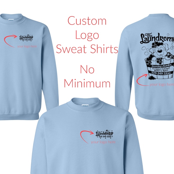 Custom Business Sweat Shirts - Etsy