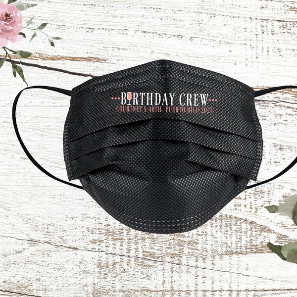 Personalized Face Mask - Etsy