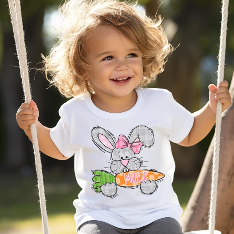 Girl Easter Shirt - Etsy
