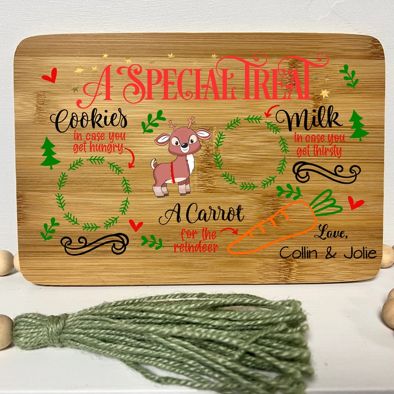 Santa Tray - Etsy
