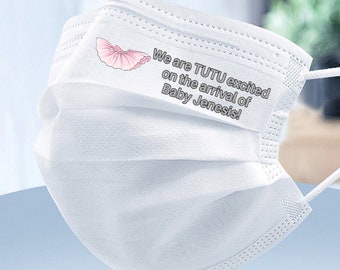 Disposable Face Mask// Adult Masks// Custom// Personalize | Etsy