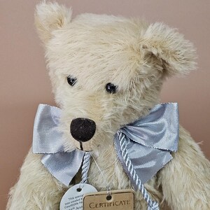 Vintage 1998 Robin Rive Silver Christmas Limited Edition Beige Mohair ...