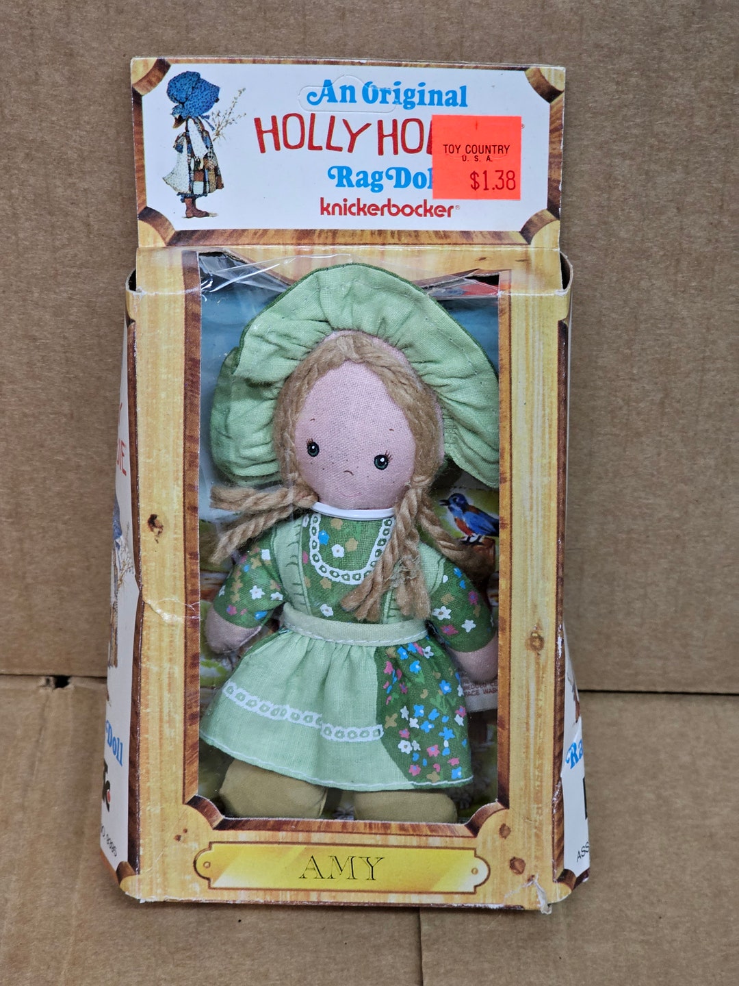 Vintage 1976 Knickerbocker Toy Co KTC an Original Holly Hobbie Mini 5 ...