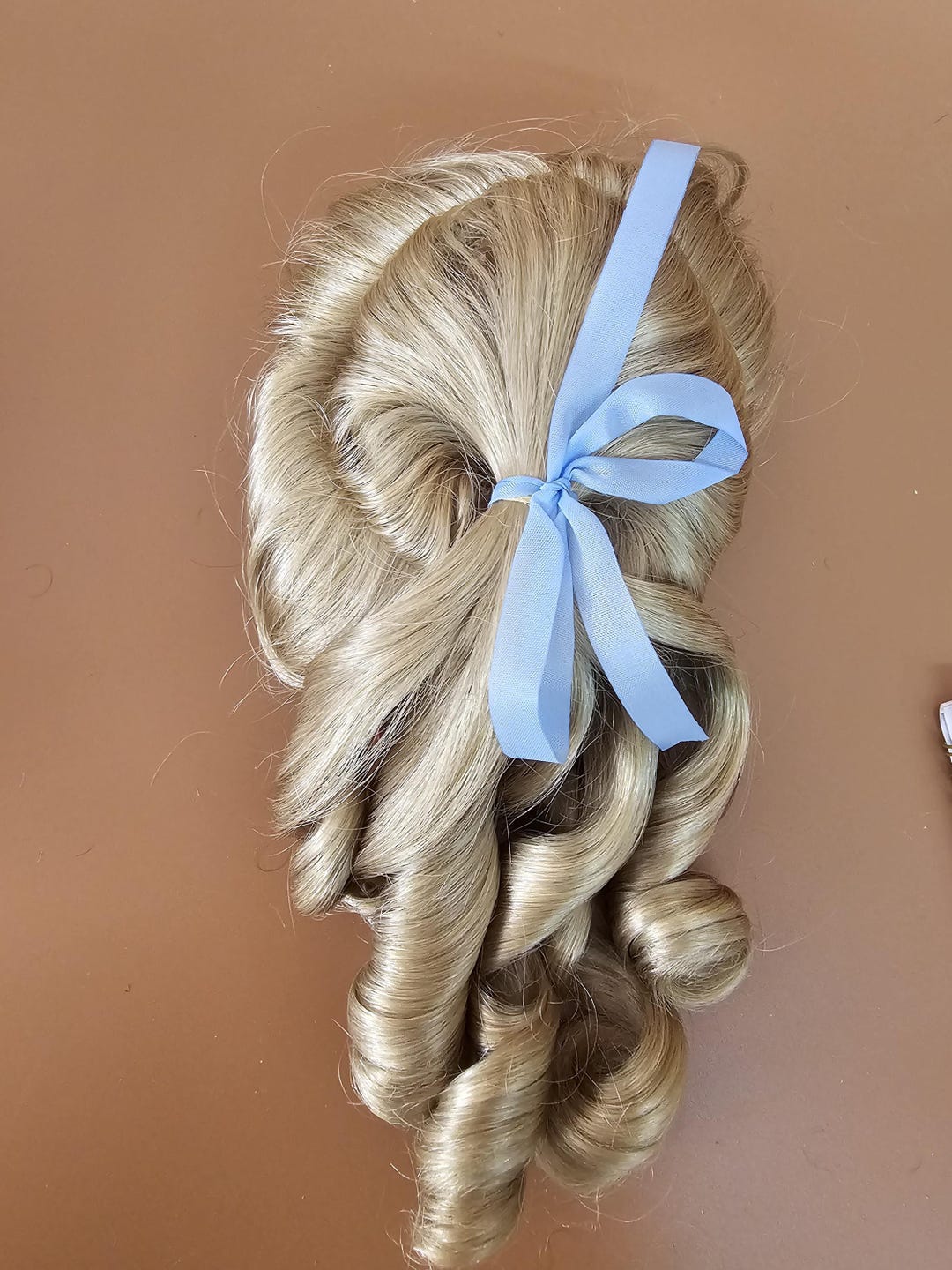 VINTAGE Monique Collection Modacrylic Doll Wig Doll Repair Hairpiece ...