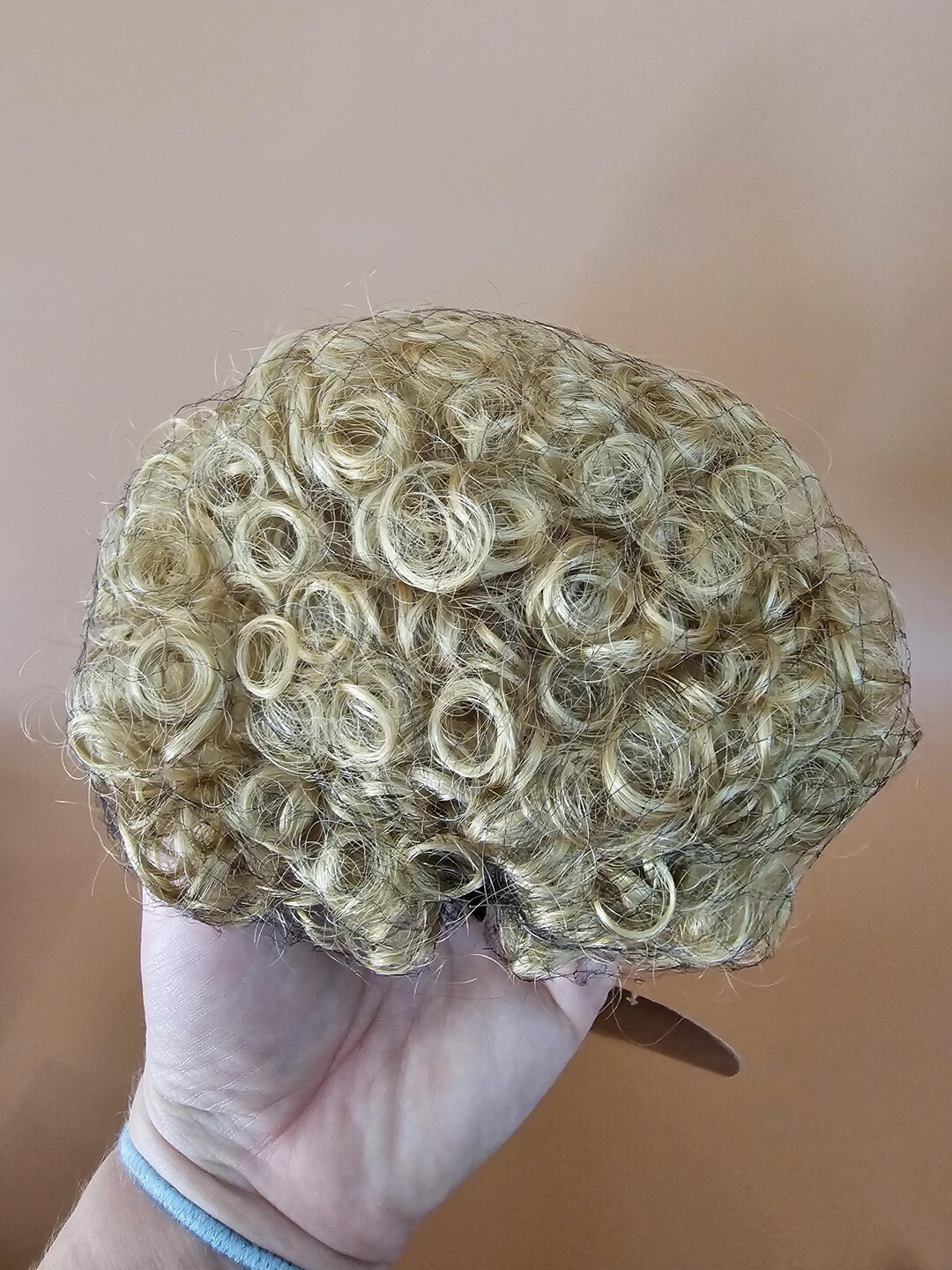 VINTAGE Monique Collection Modacrylic Doll Wig Doll Repair Hairpiece ...
