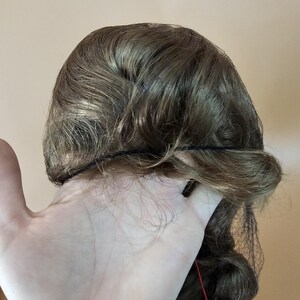 VINTAGE Monique Collection Modacrylic Doll Wig Doll Repair Hairpiece ...
