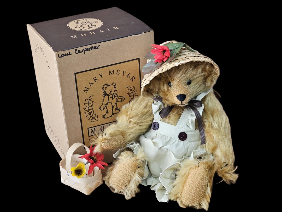 Vtg Vintage Artist Bear Mary Meyer Mohair Collection "lane Carpenter ...