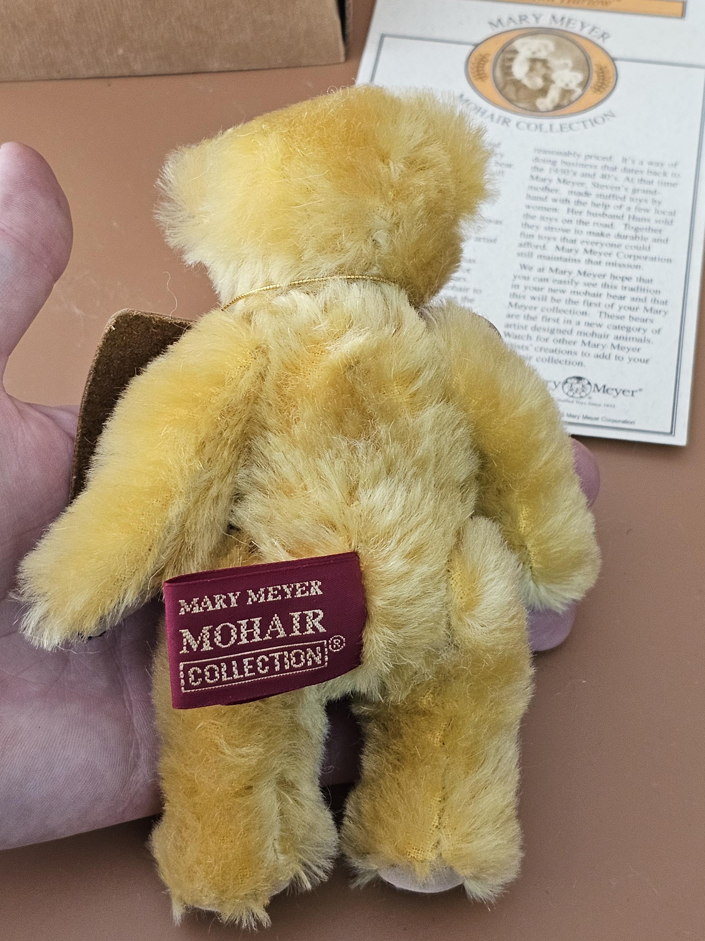 Vtg Vintage Artist Bear Mary Meyer Mohair Collection "mini Harlow ...
