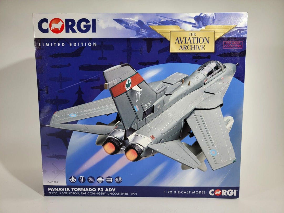 SDG Corgi AA39203 Supermarine Spitfire Mk II Jet Plane 1/72 Diecast ...