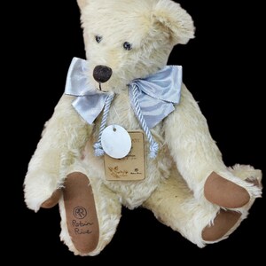 Vintage 1998 Robin Rive Silver Christmas Limited Edition Beige Mohair ...