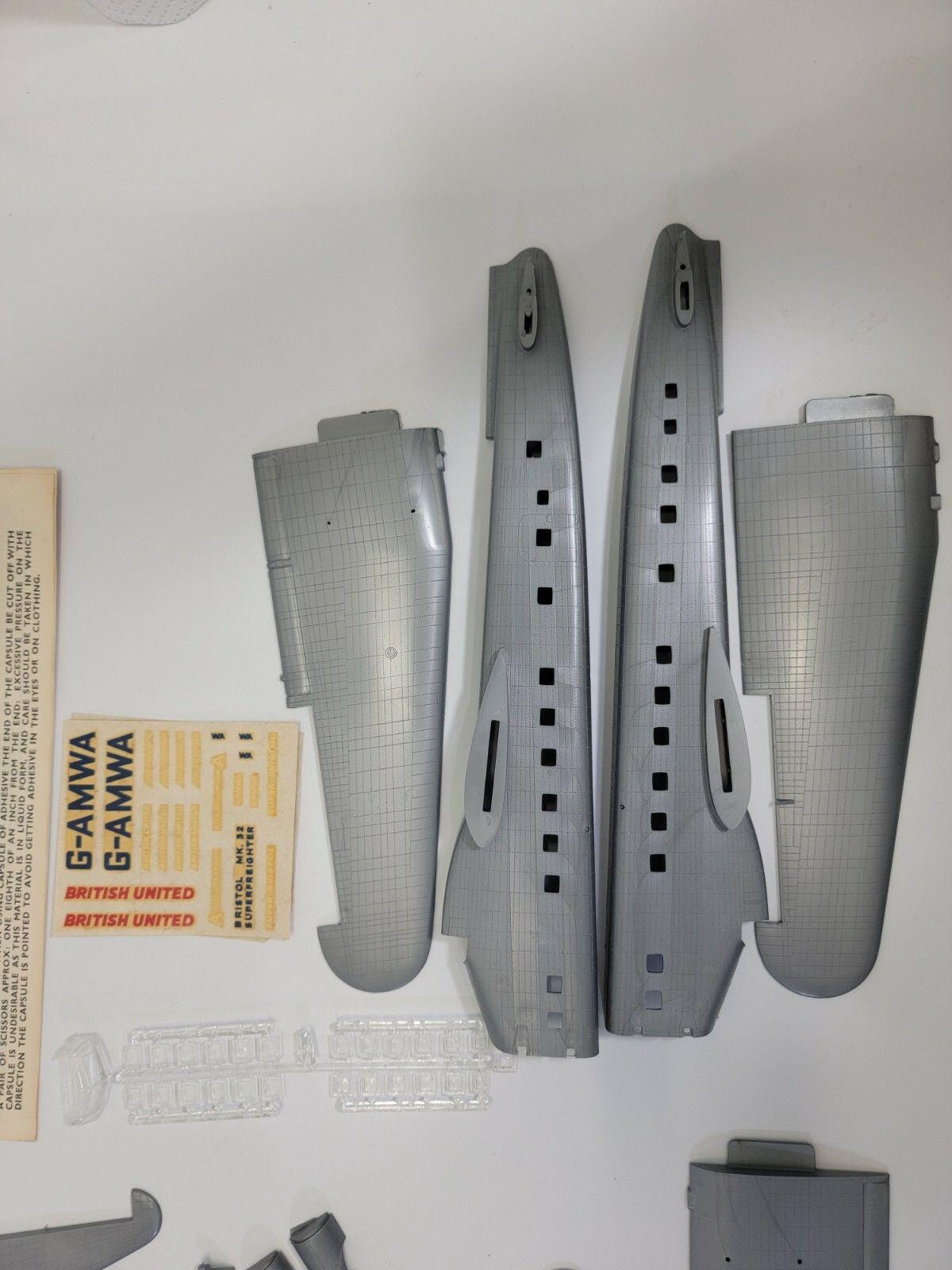 SDG Airfix 582 Superfreighter Plane Airplane Jet 1/72 Scale Plastic ...