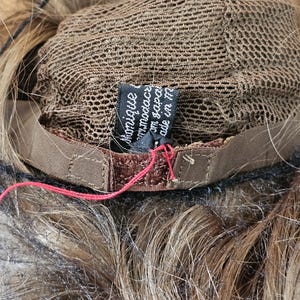 VINTAGE Monique Collection Modacrylic Doll Wig Doll Repair Hairpiece ...