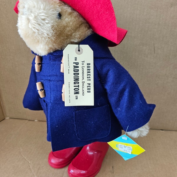 Paddington Bear With Boots - Etsy