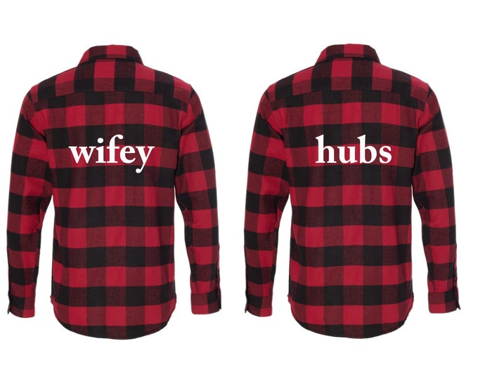Bridal Flannels Bridesmaid Flannels Wedding Flannels Wedding Prep ...